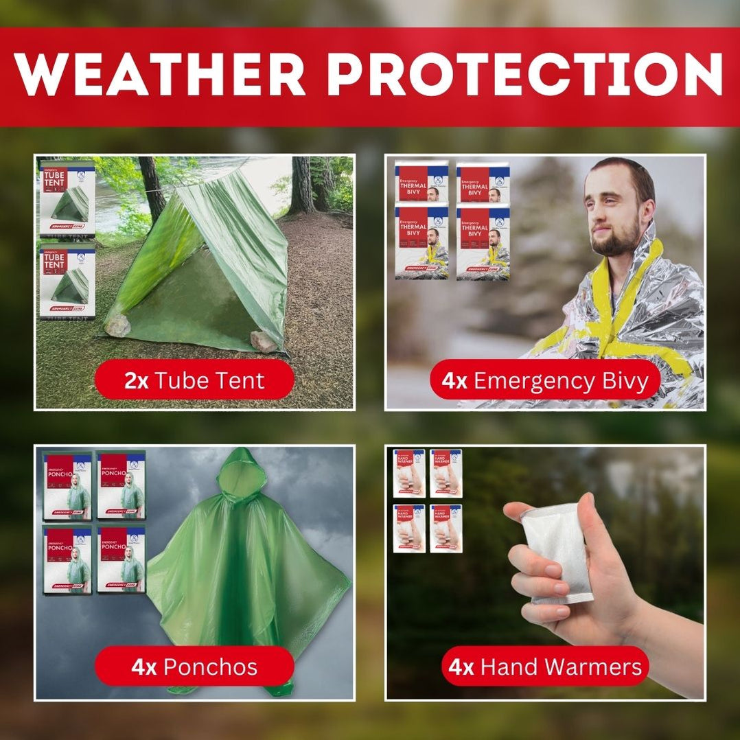 Urban Survival Bug-Out Bag - 4 Person Emergency 72 Hour Kit — Emergency ...