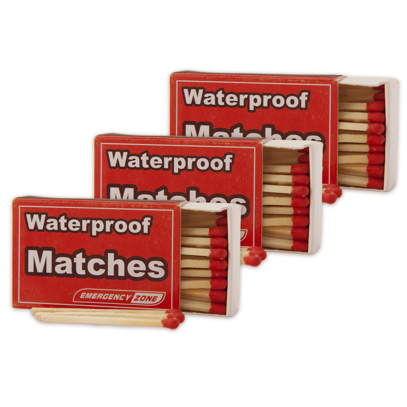 Waterproof & Stormproof Matches — Emergency Zone
