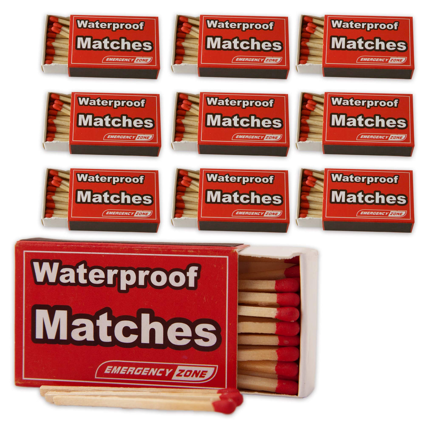 Waterproof & Stormproof Matches — Emergency Zone
