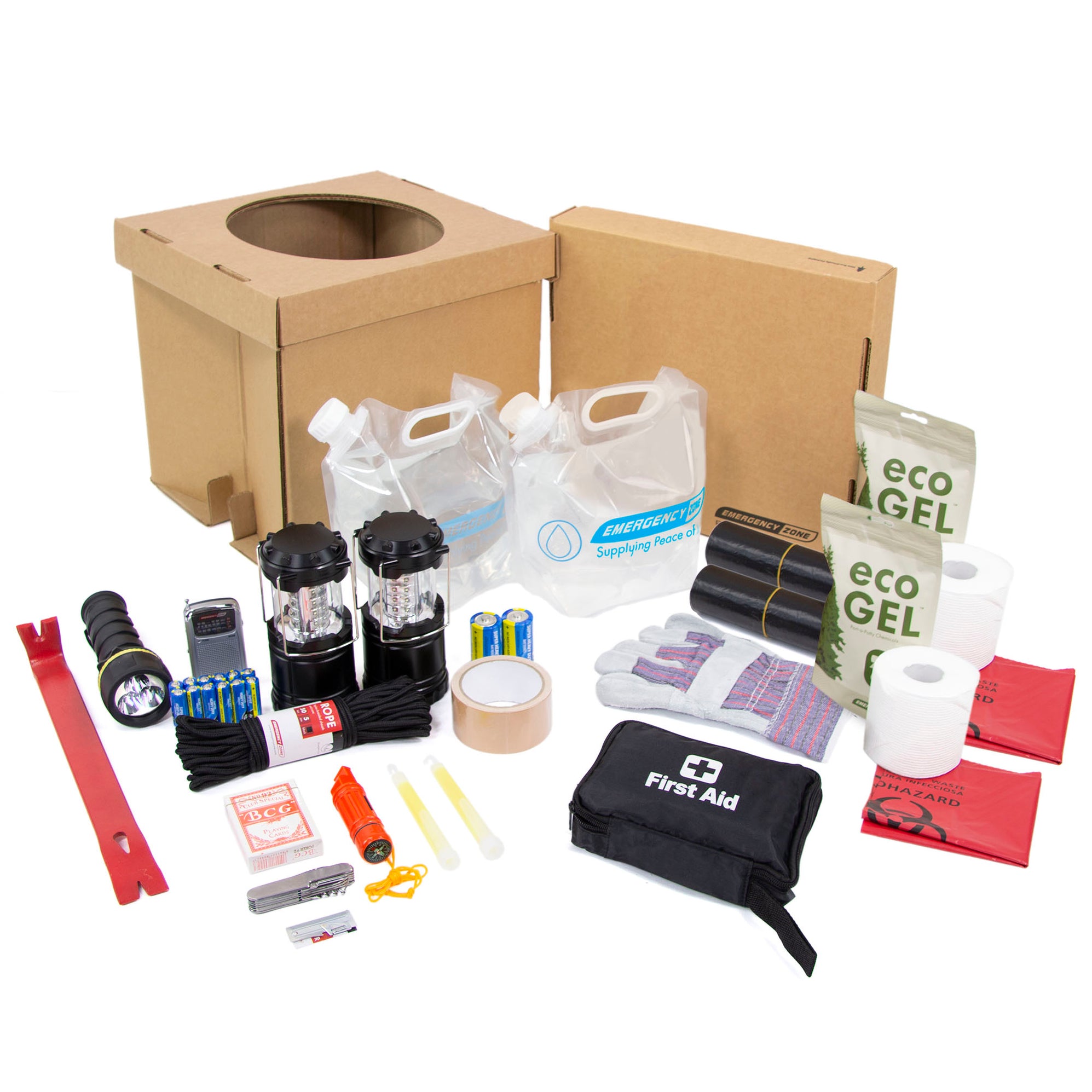 50 Person Office Lockdown Emergency Kit — Emergency Zone