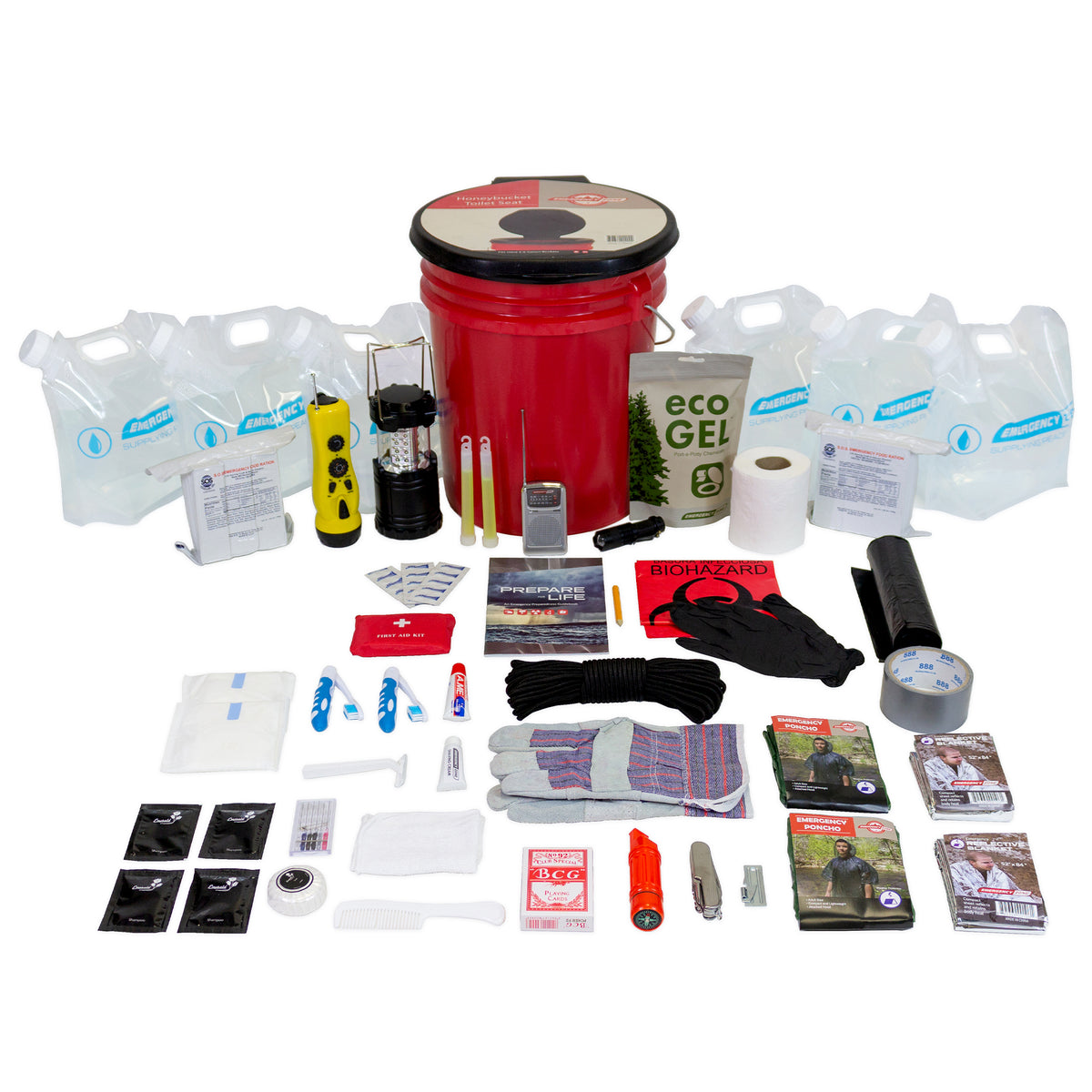 Complete Hurricane Survival Kit for 2 People | Free Shipping ...