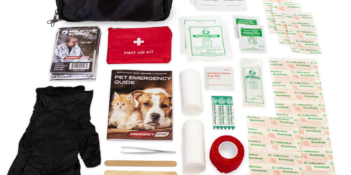 Pet First Aid Kit - Great for small dogs and cats — Emergency Zone
