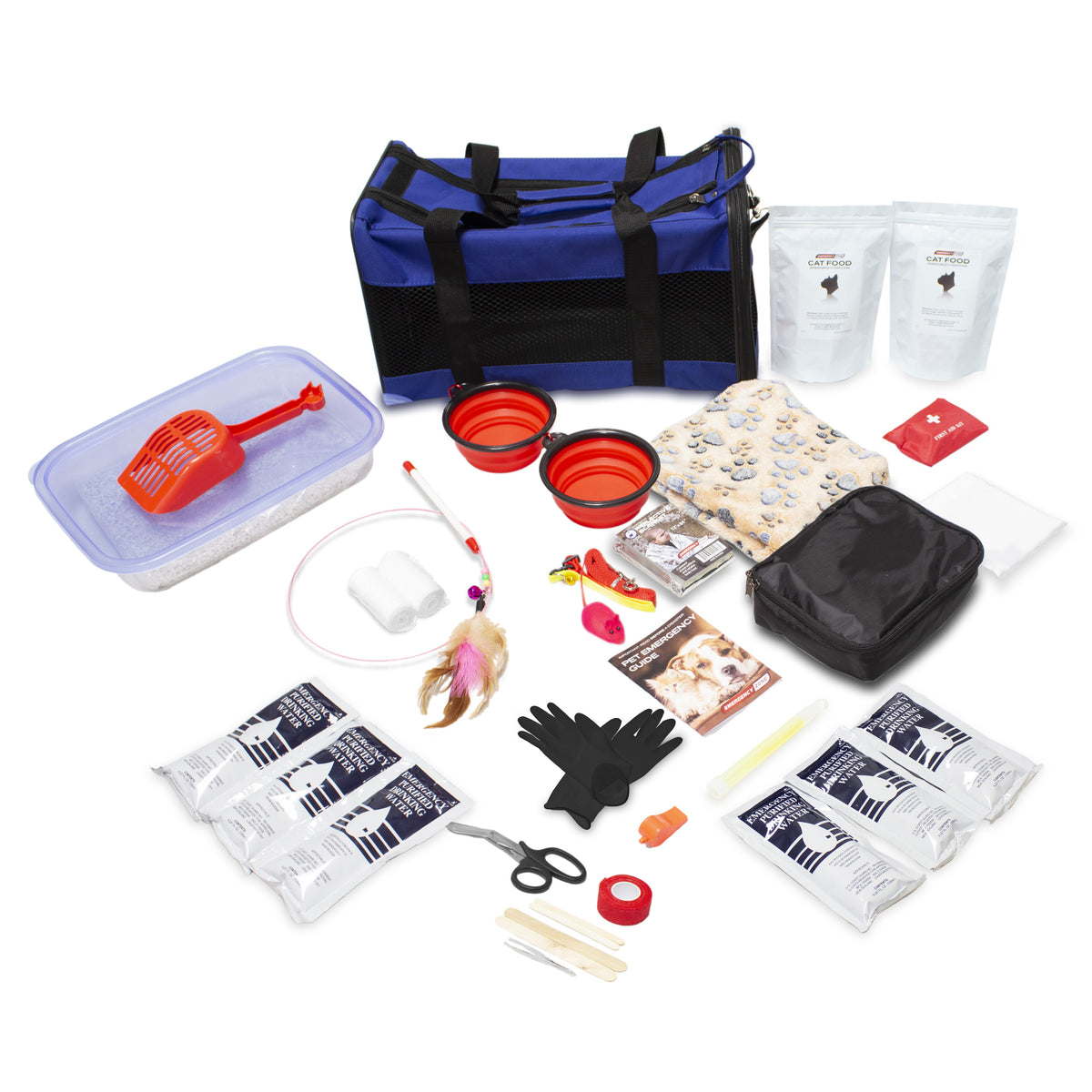 Deluxe Cat Bug Out Emergency Kit — Emergency Zone