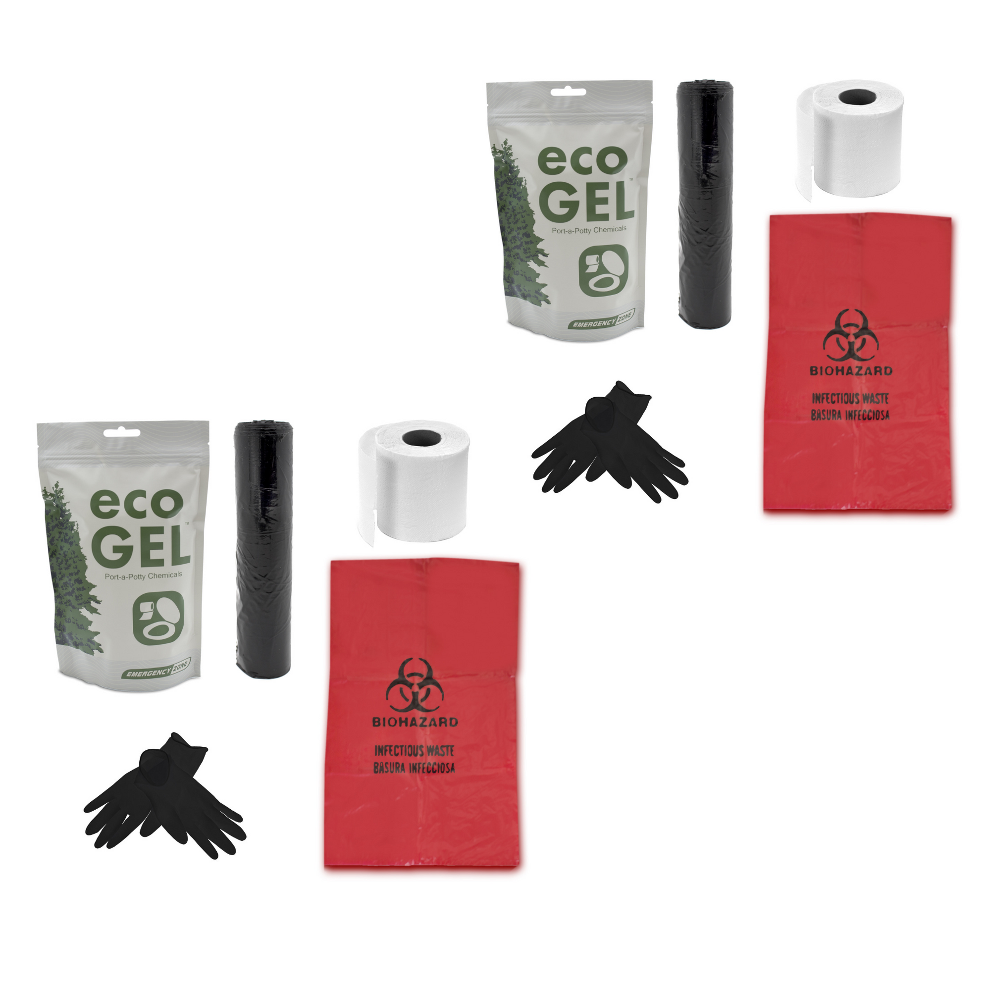 Toilet Sanitation Kit for Camping, Emergency Kits, or Nearly Anywhere ...